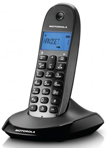 Telefone Digital s/ Fios DECT (Rede Fixa) Preto - MOTOROLA - UNIFAX ...